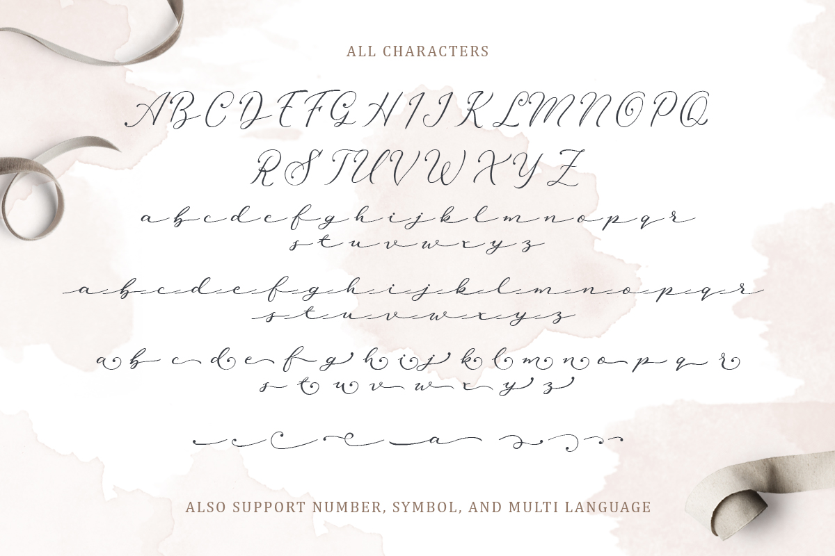 Melania Script, Fonts | GraphicRiver